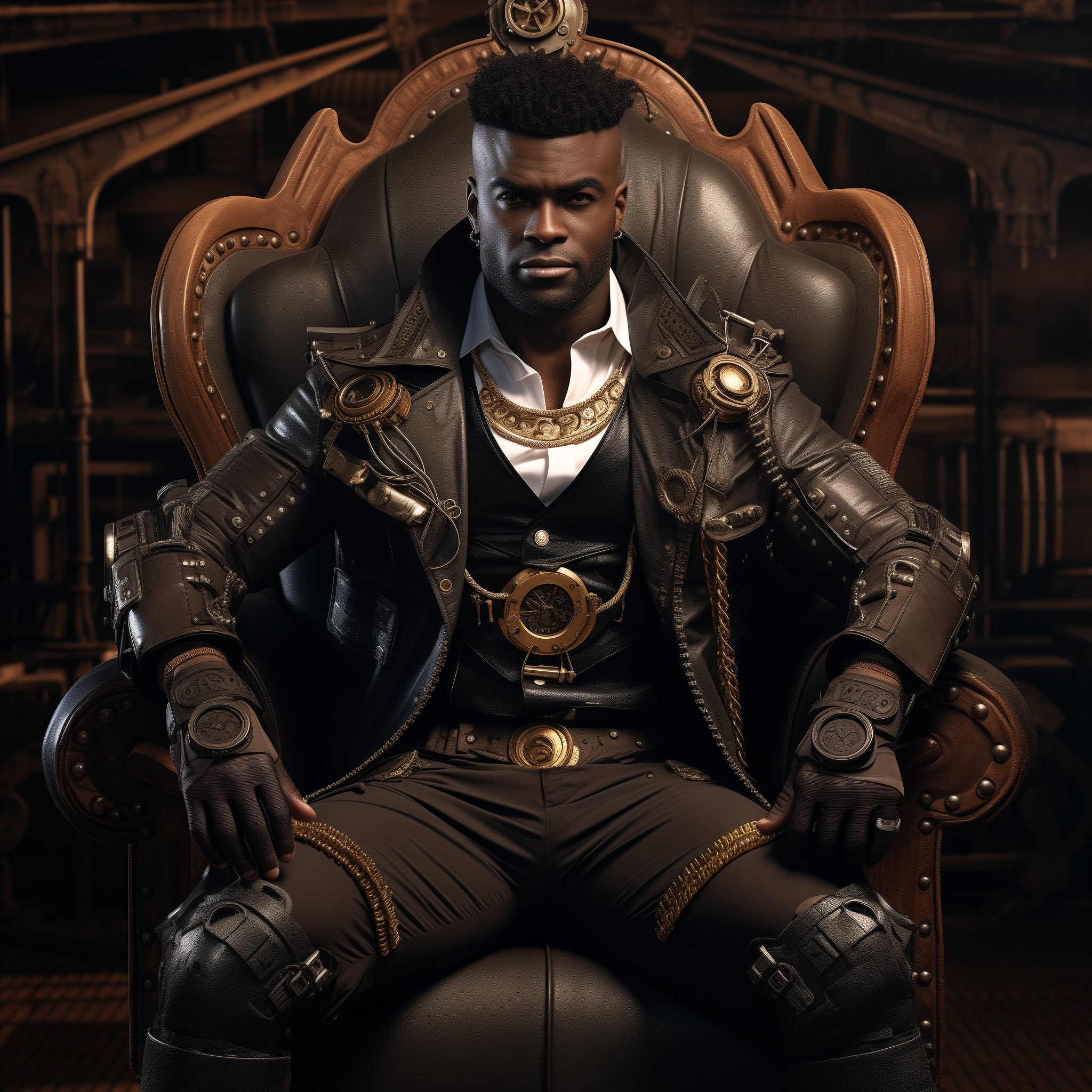 African Punk Kings 3 strictly Business Edition - Etsy