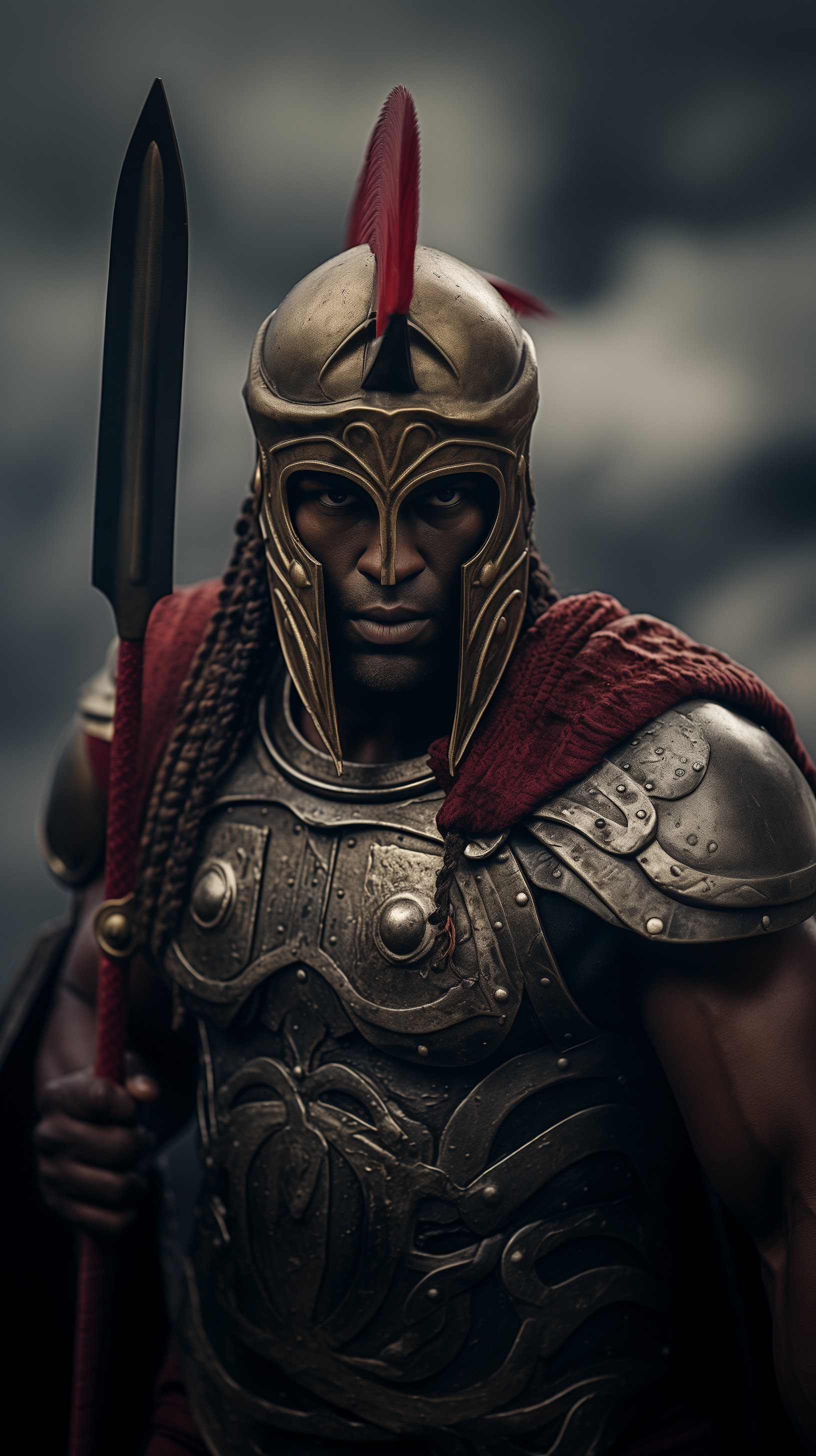 African King of Sparta 2 - Etsy