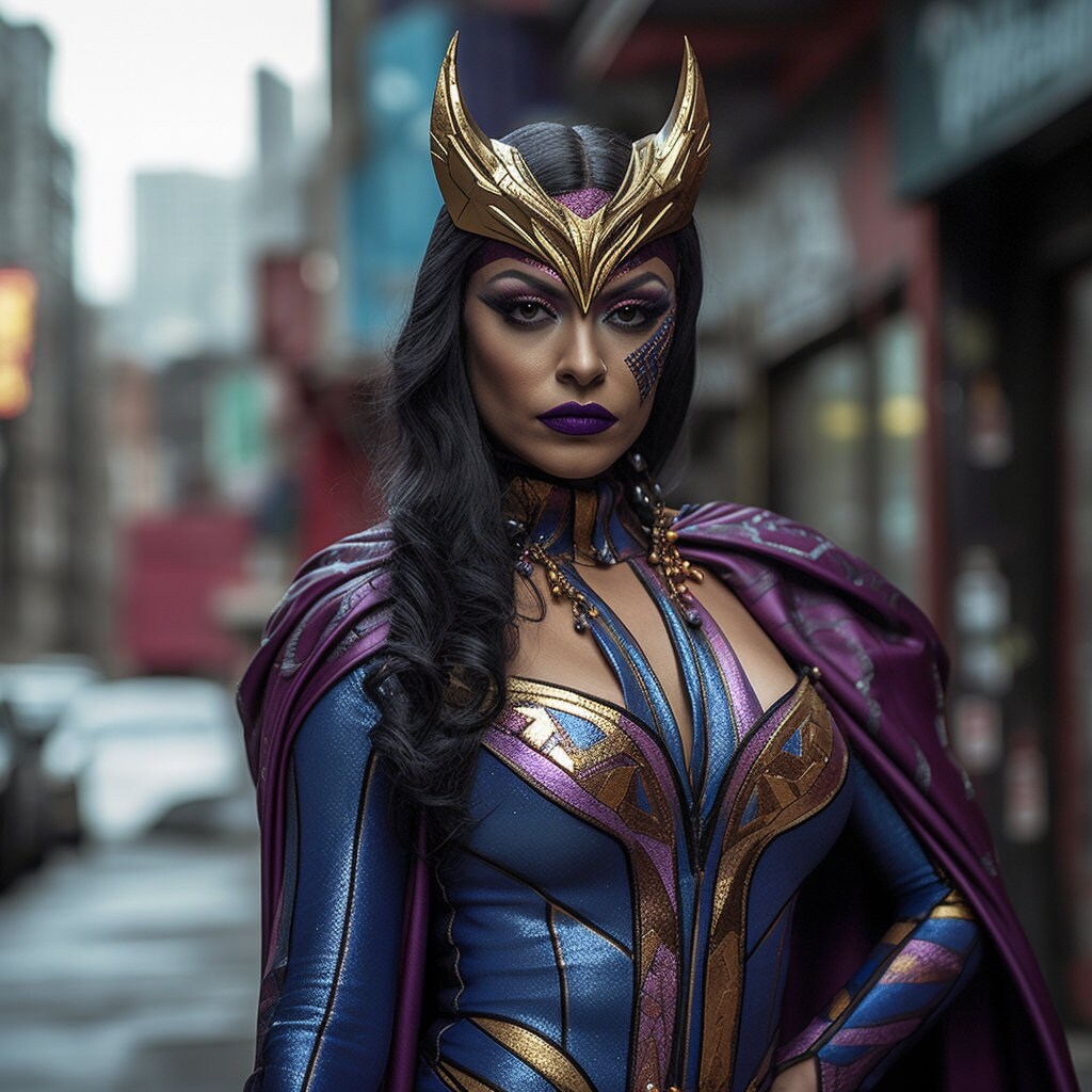 Latina Super Villain - Etsy