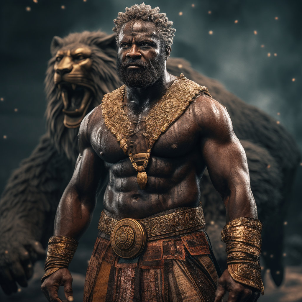 African Hercules II - Etsy