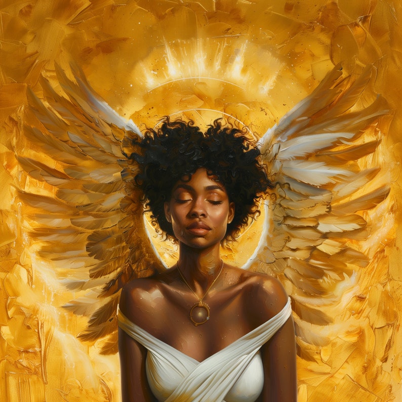 African Angel 3 - Etsy