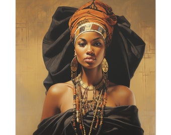 African King and Queen Classic Edition Iiib Canvas Gallery Wraps - Etsy