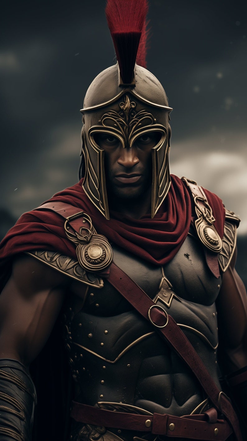 African King of Sparta 2 - Etsy