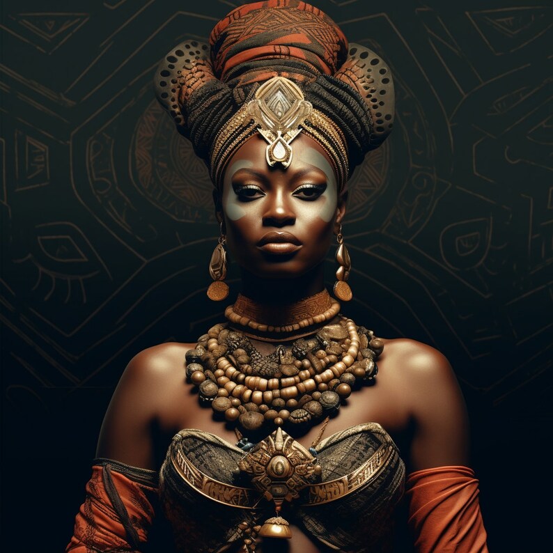 African Empress Art - Etsy