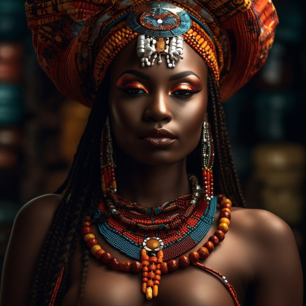Black African Queen - Etsy