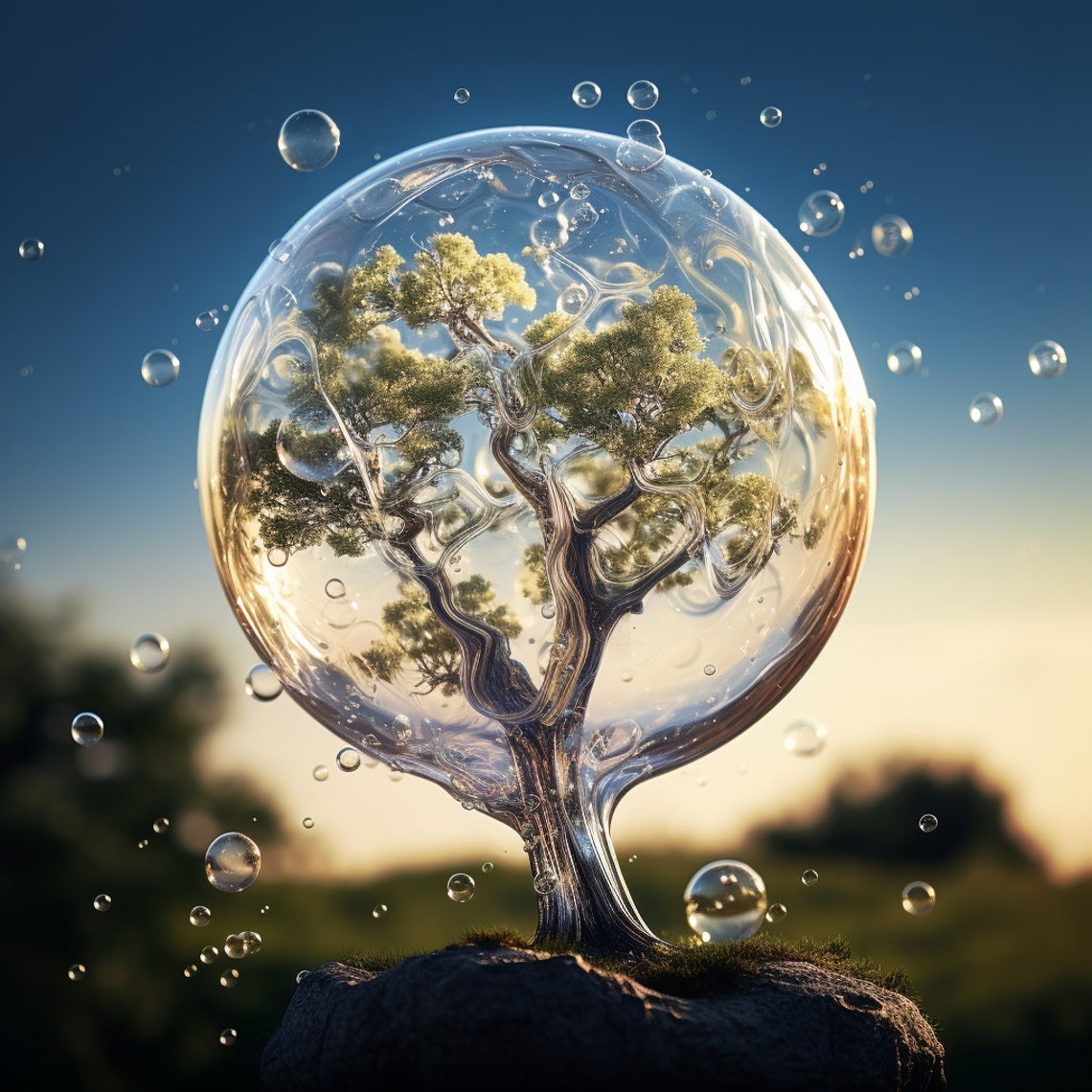 Bubble Tree - Etsy