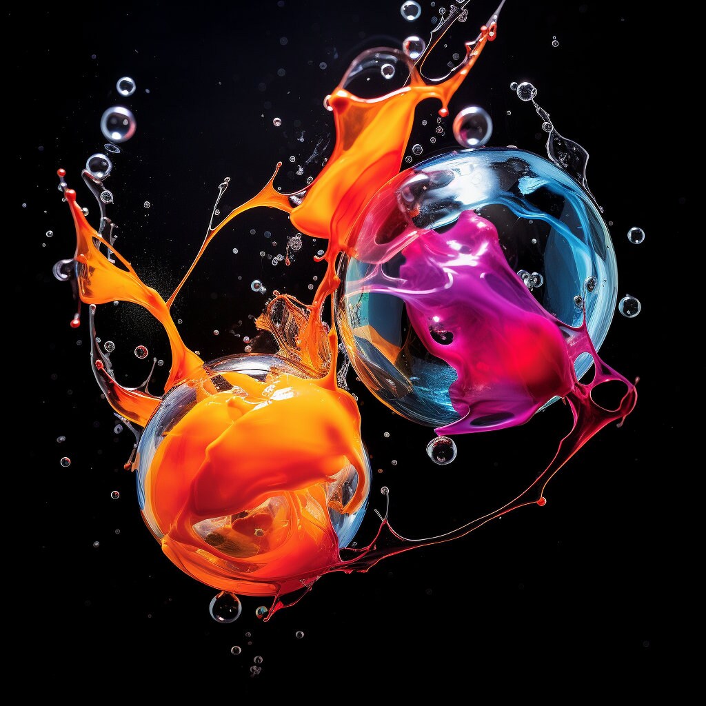 Bubble Backgrounds V-1 - Etsy