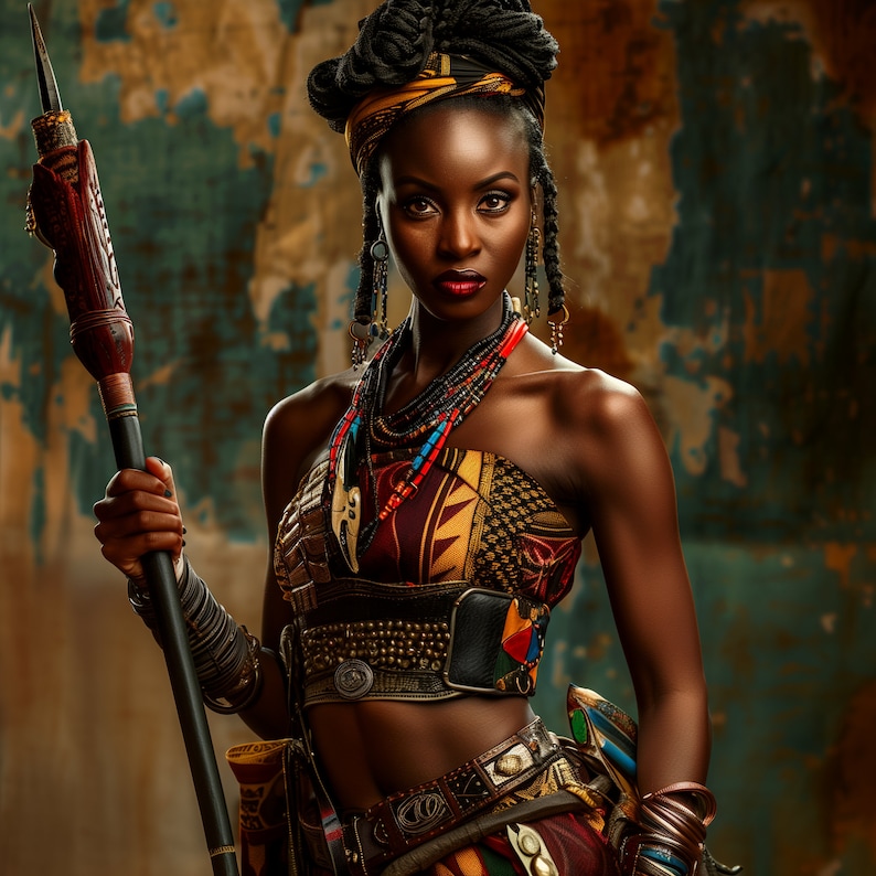 African Warrior Queen 14 - Etsy
