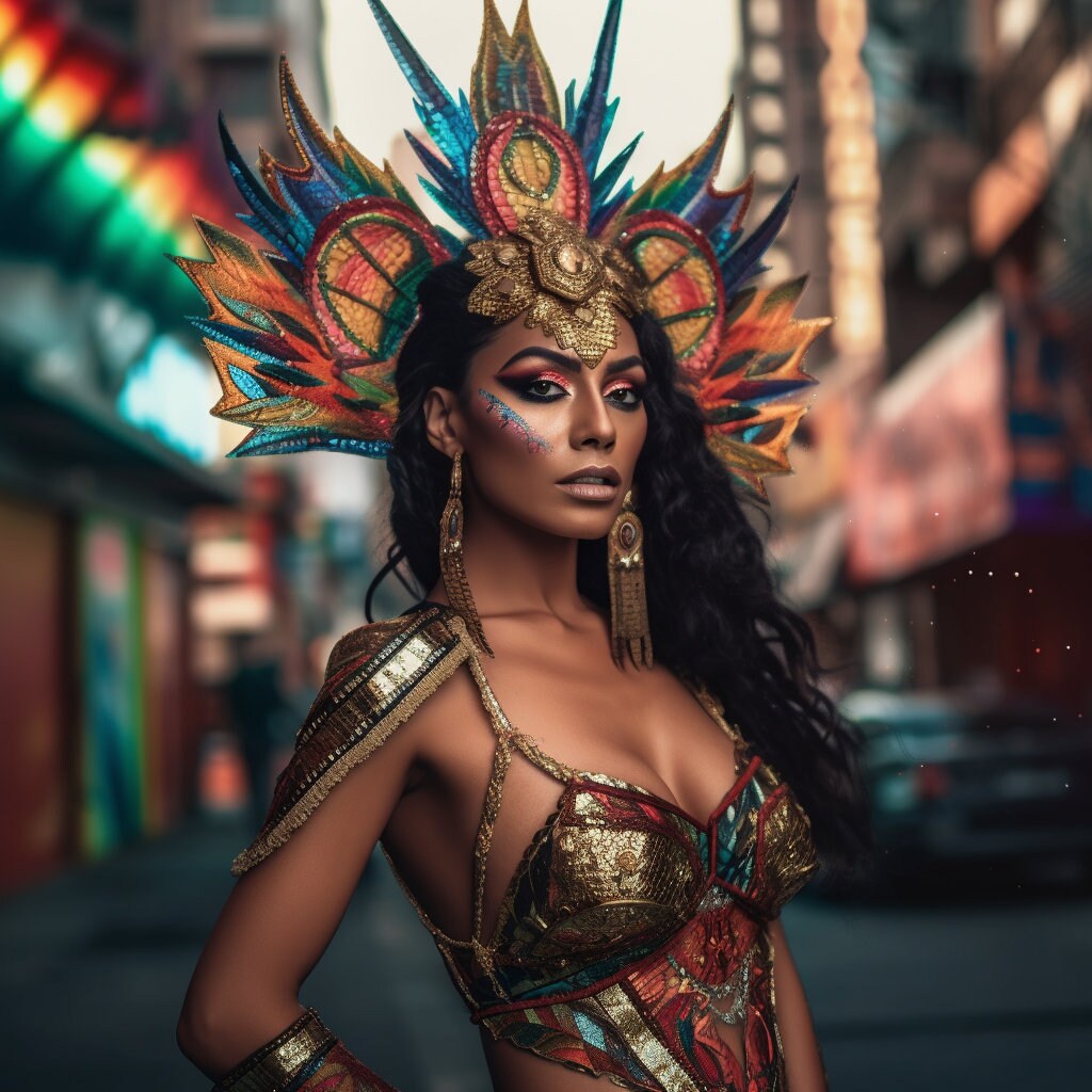 Latina Super Villain - Etsy