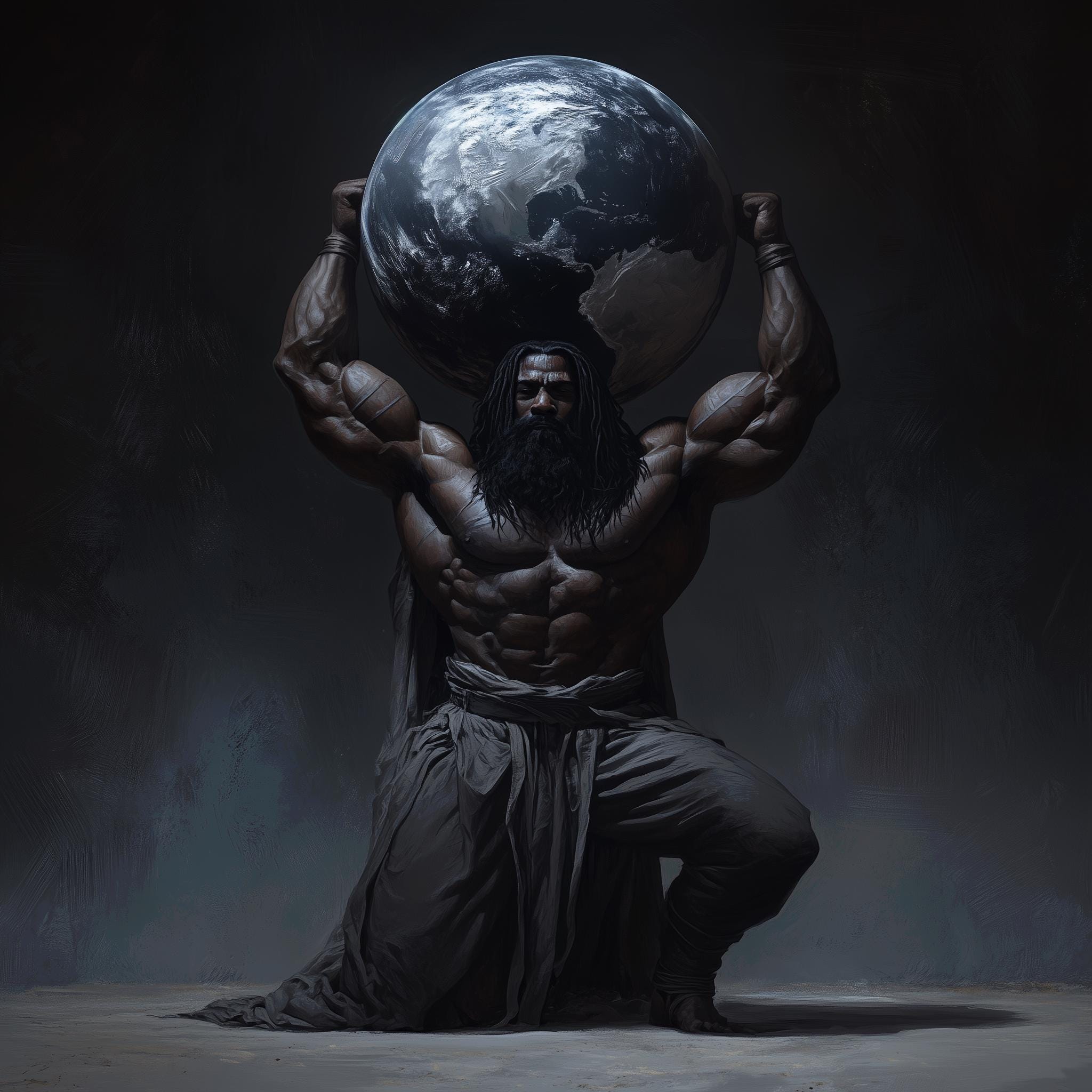 African Atlas the Titan - Etsy