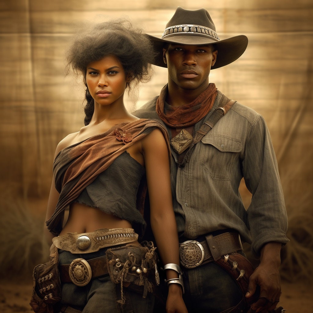 Black Cowboys and Cowgirls - Etsy