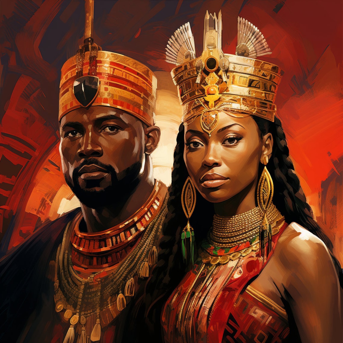 African King and Queen Classic Edition III - Etsy