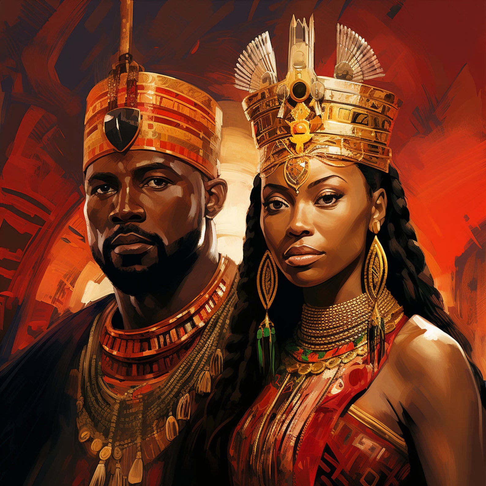 African King and Queen Classic Edition III - Etsy