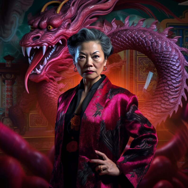 Asian Comic Villains - Etsy