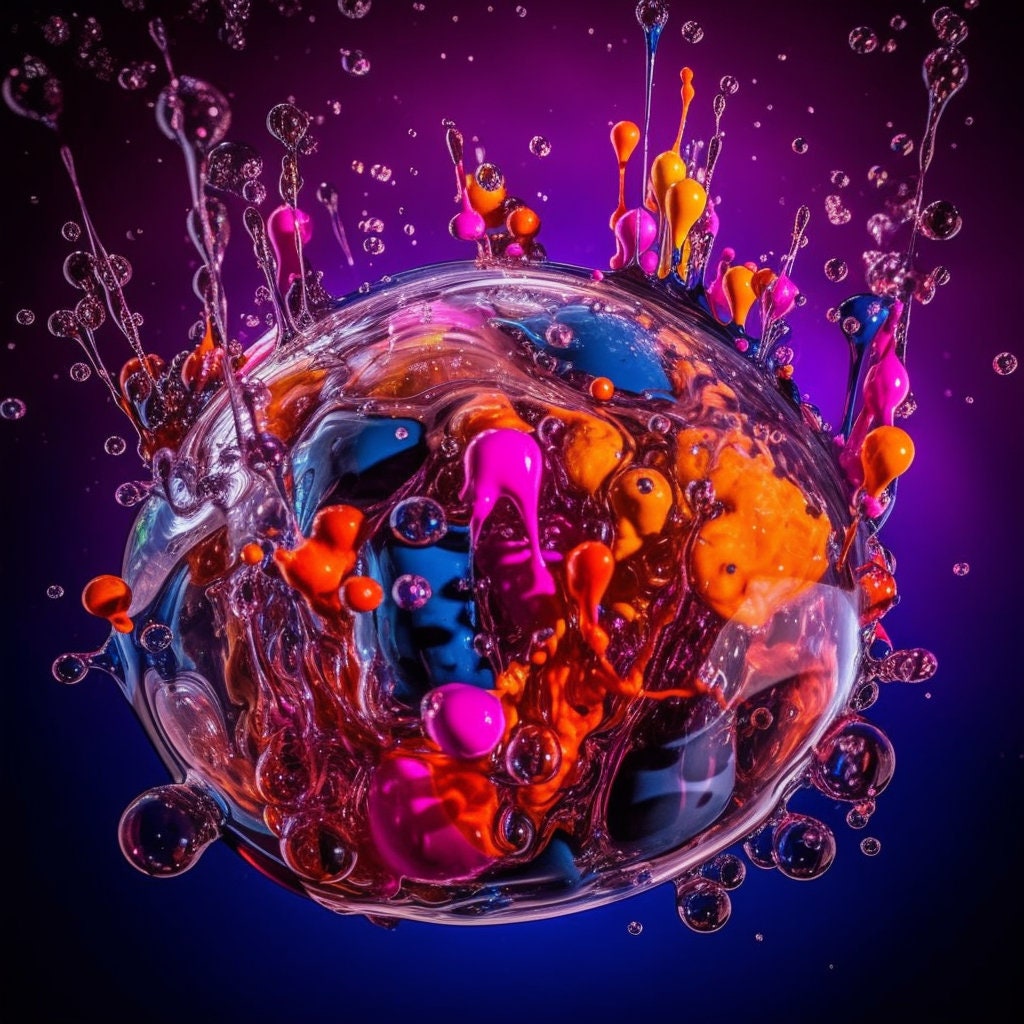 Water Bubbles Exploding - Etsy