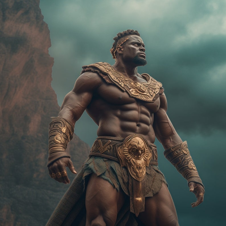 African Hercules - Etsy