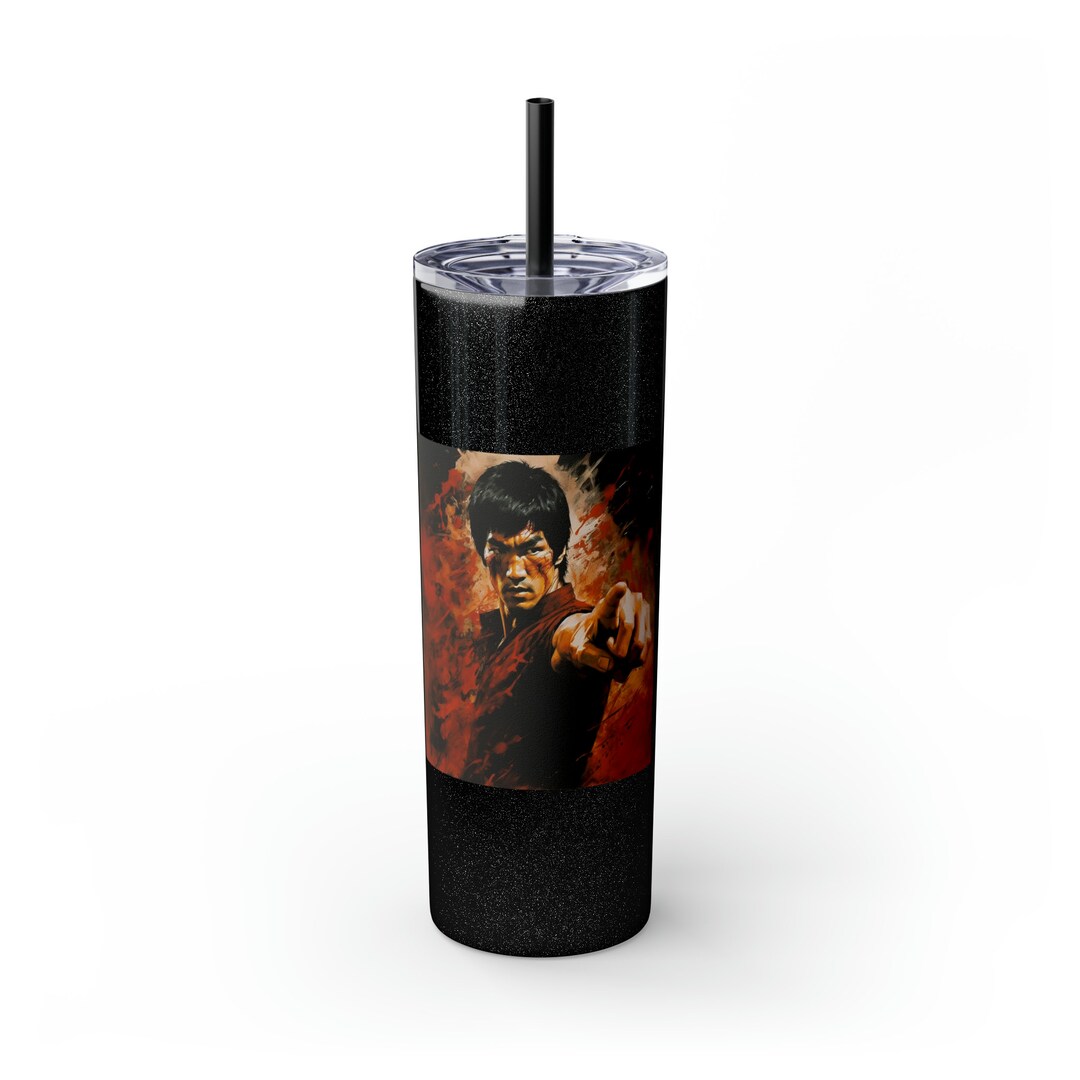 Bruce Blood Feud 1b Skinny Tumbler With Straw, 20oz - Etsy