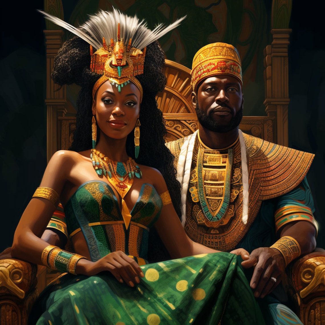African King and Queen Classic Edition III - Etsy