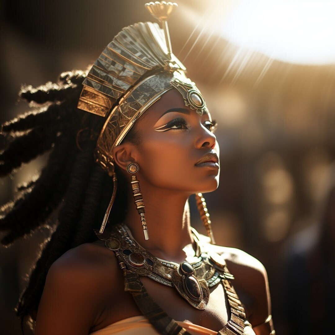 African Queen Goddess Empress 3 - Etsy