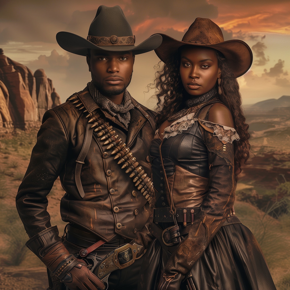 Black Cowboys and Cowgirls 2 - Etsy