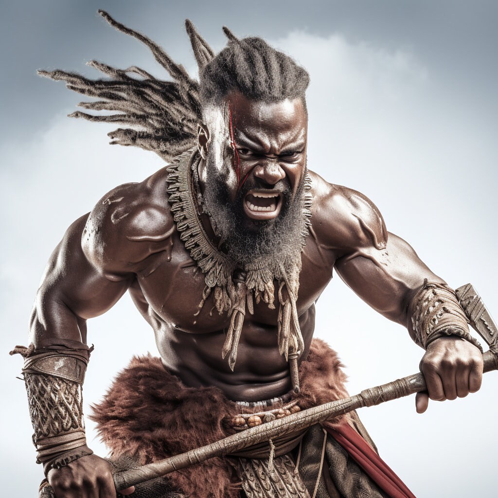 African Battle Warriors IIII - Etsy