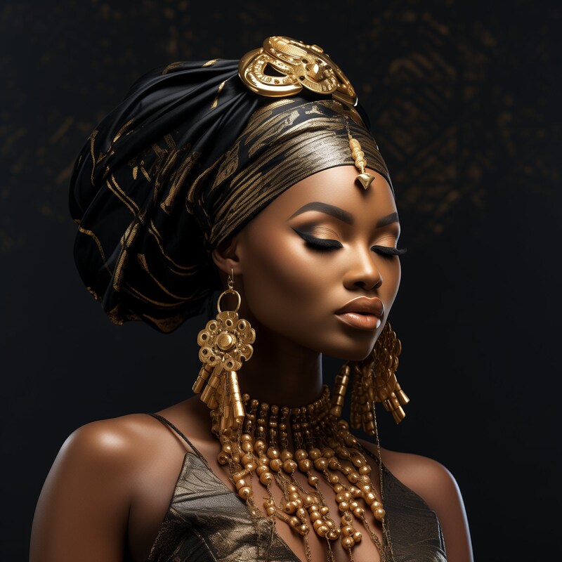 African Ebony Heads - Etsy