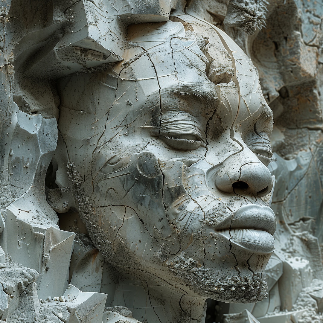 African King Cliff Statue 2 - Etsy