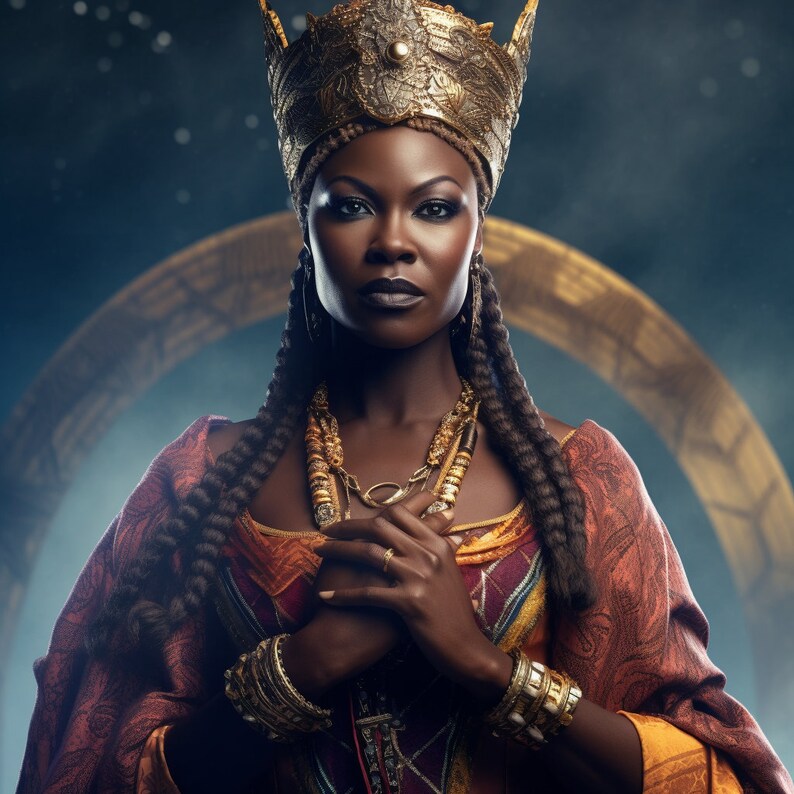 Medieval African Empress - Etsy