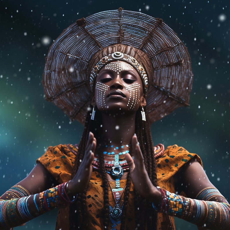 African Rain Goddess - Etsy