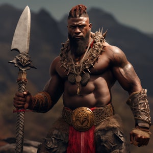 African Kings Battle Warriors 1 - Etsy