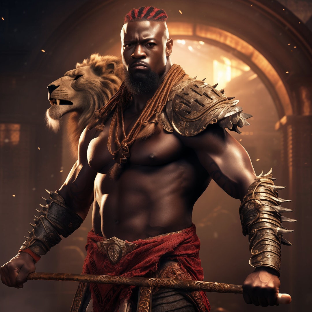 African Kings Battle Warriors 1 - Etsy