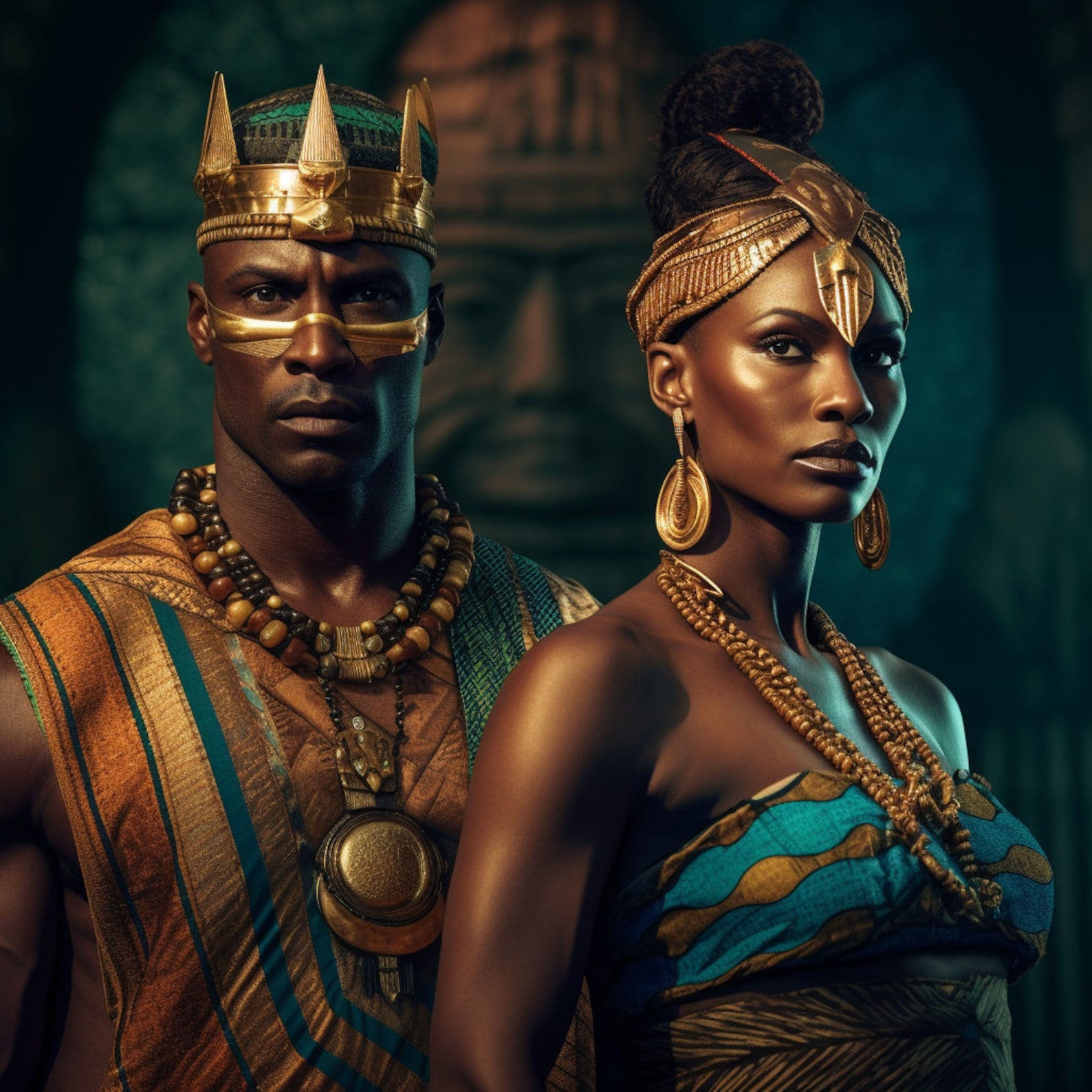 African Kings and Queens - Etsy