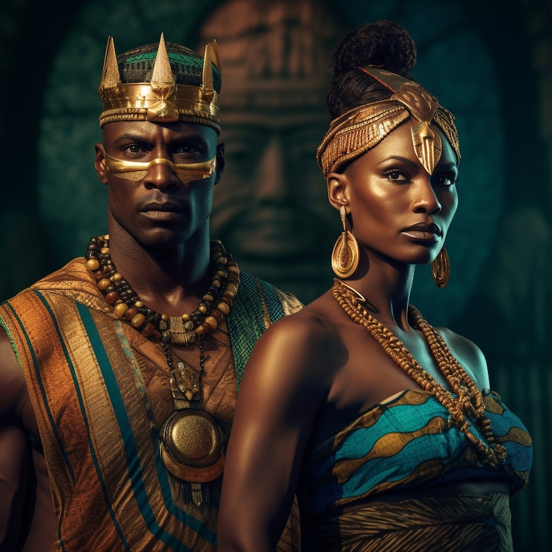 African Kings and Queens - Etsy