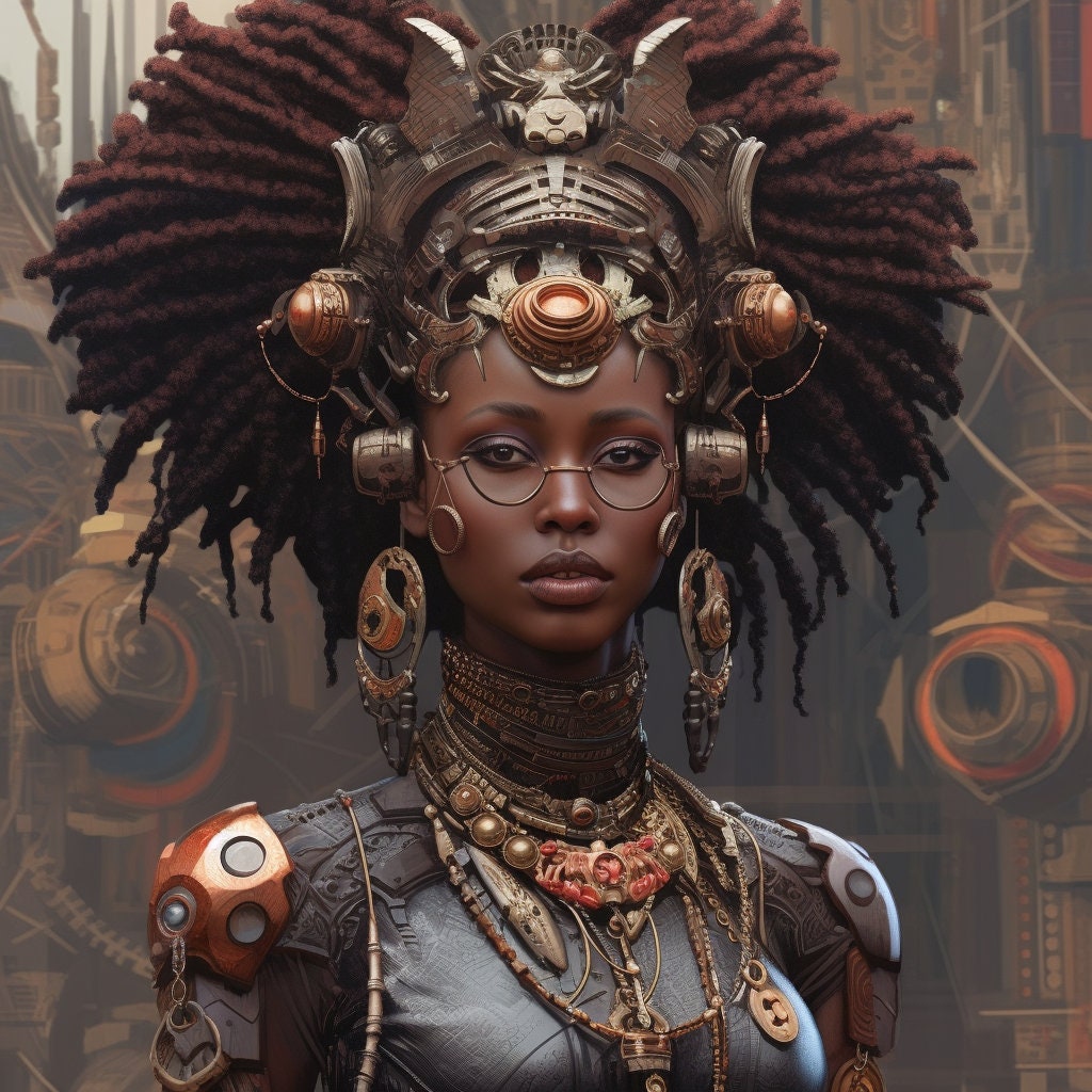 African Punk Queens V-1 - Etsy