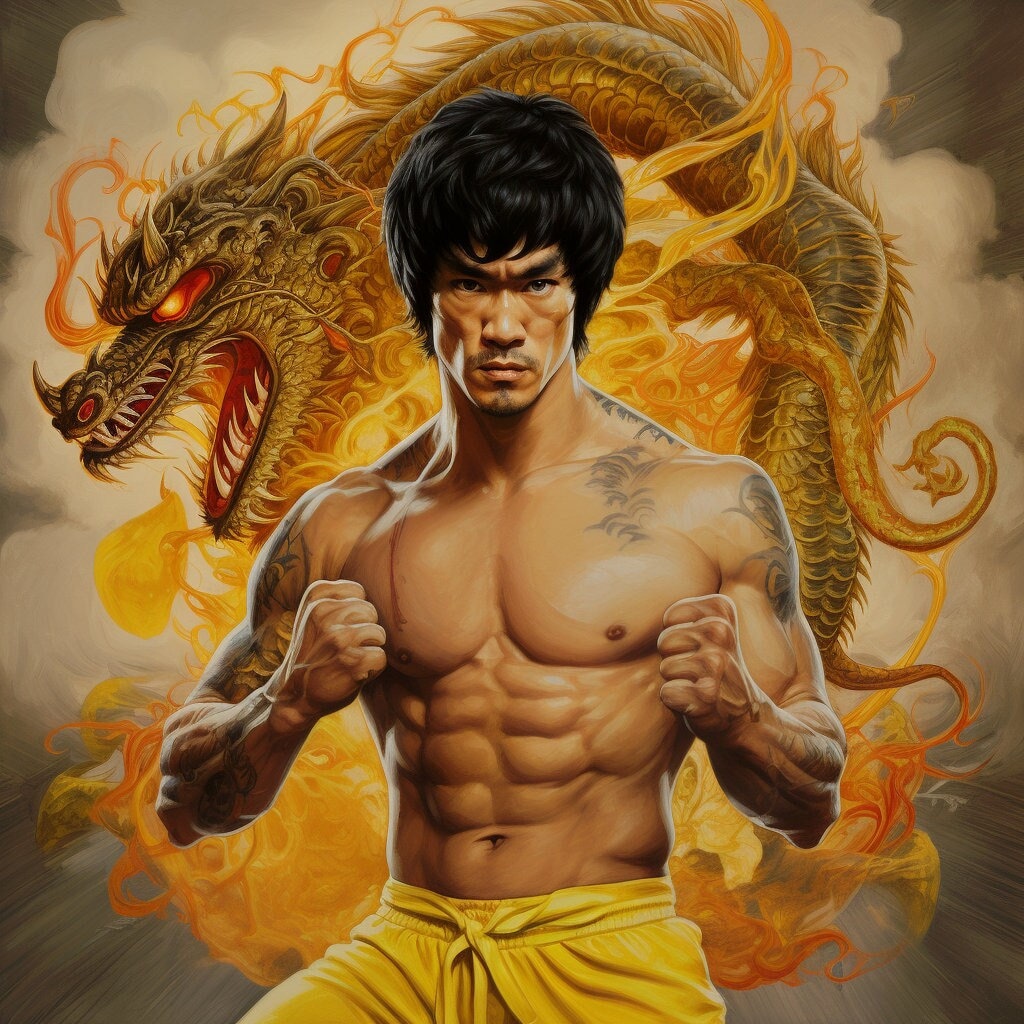 Bruce Lee Tattoo Designs