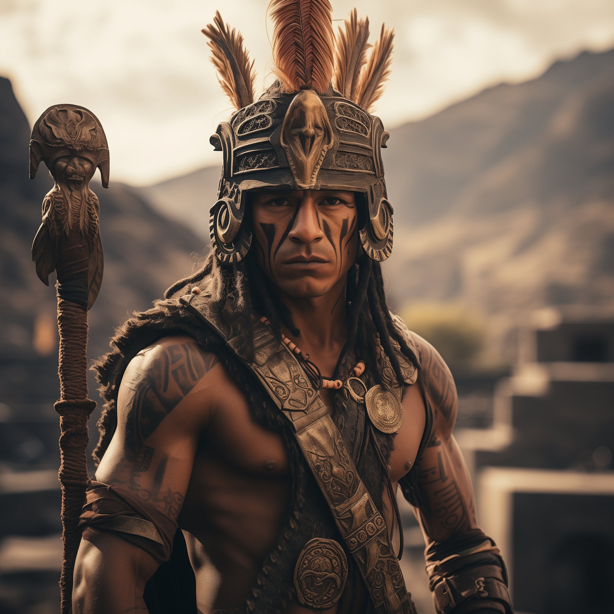 Inca Warrior - Instant Download - Etsy