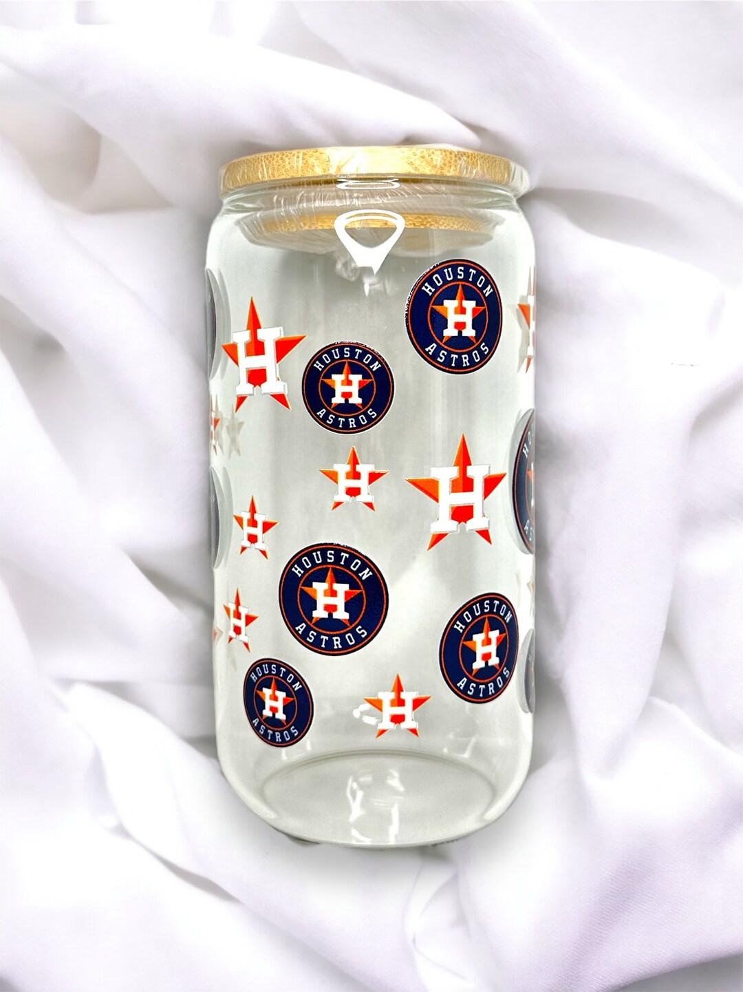 Houston Astros Glass Cup, Houston Astros Tumbler, 16oz Glass Cup ...
