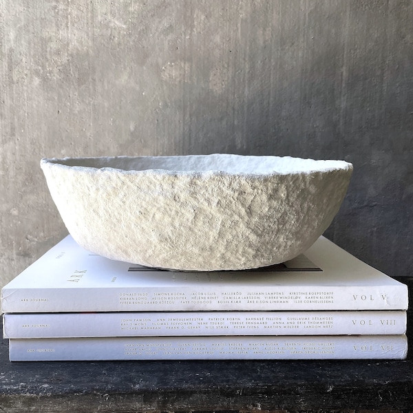 Paper Mache Bowl - Etsy