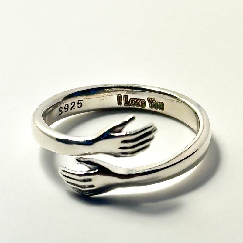 Heart Hand Ring - Etsy