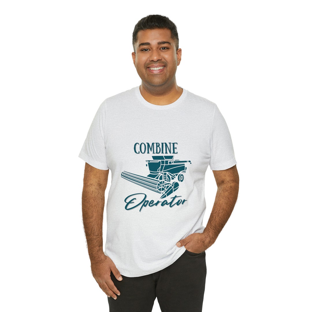 Combine Operator Shirt, Combine Harvester Shirt, Farm Shirt, Crop Shirt ...