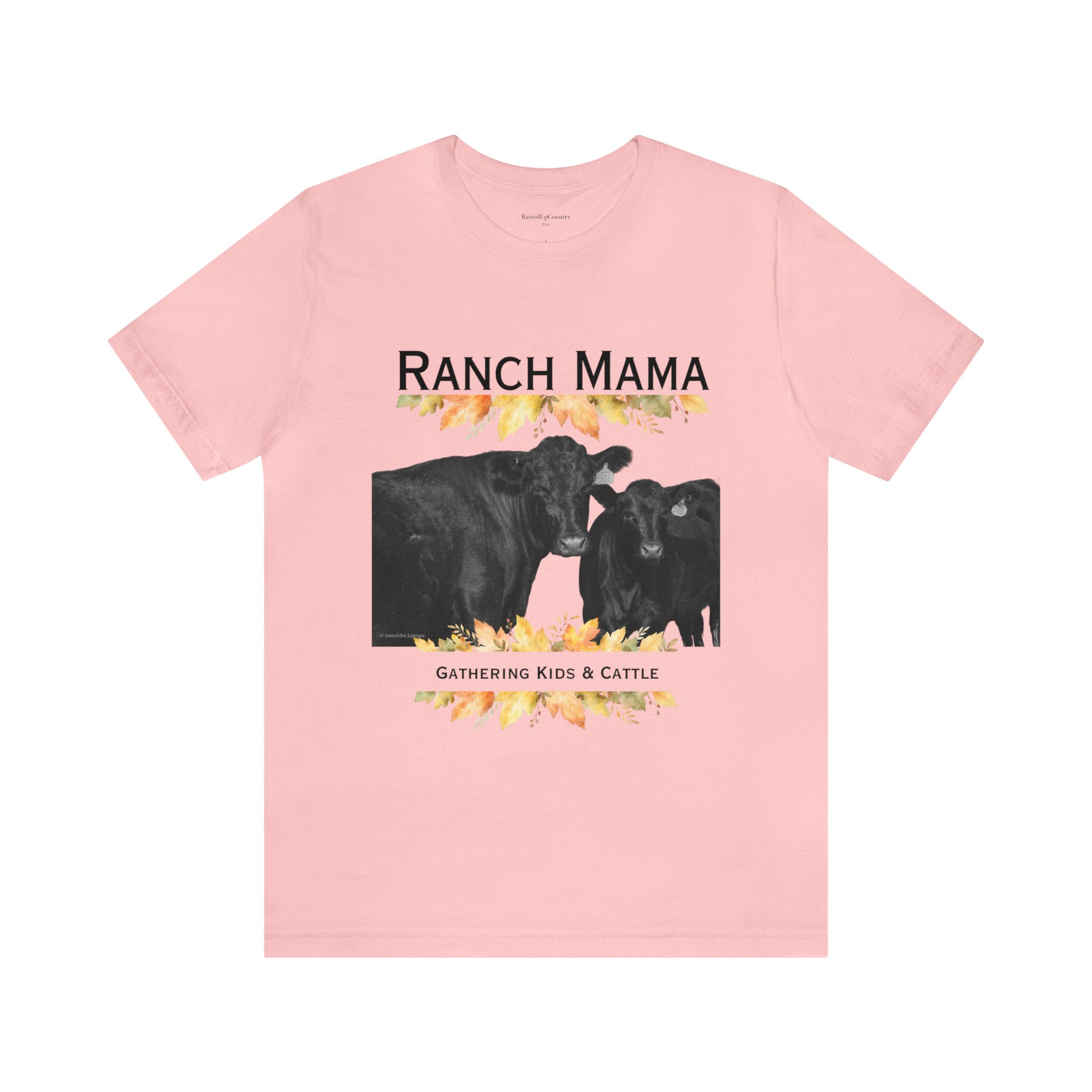 Ranch Mama Tee Gathering Kids and Cattle Tee Black Angus - Etsy
