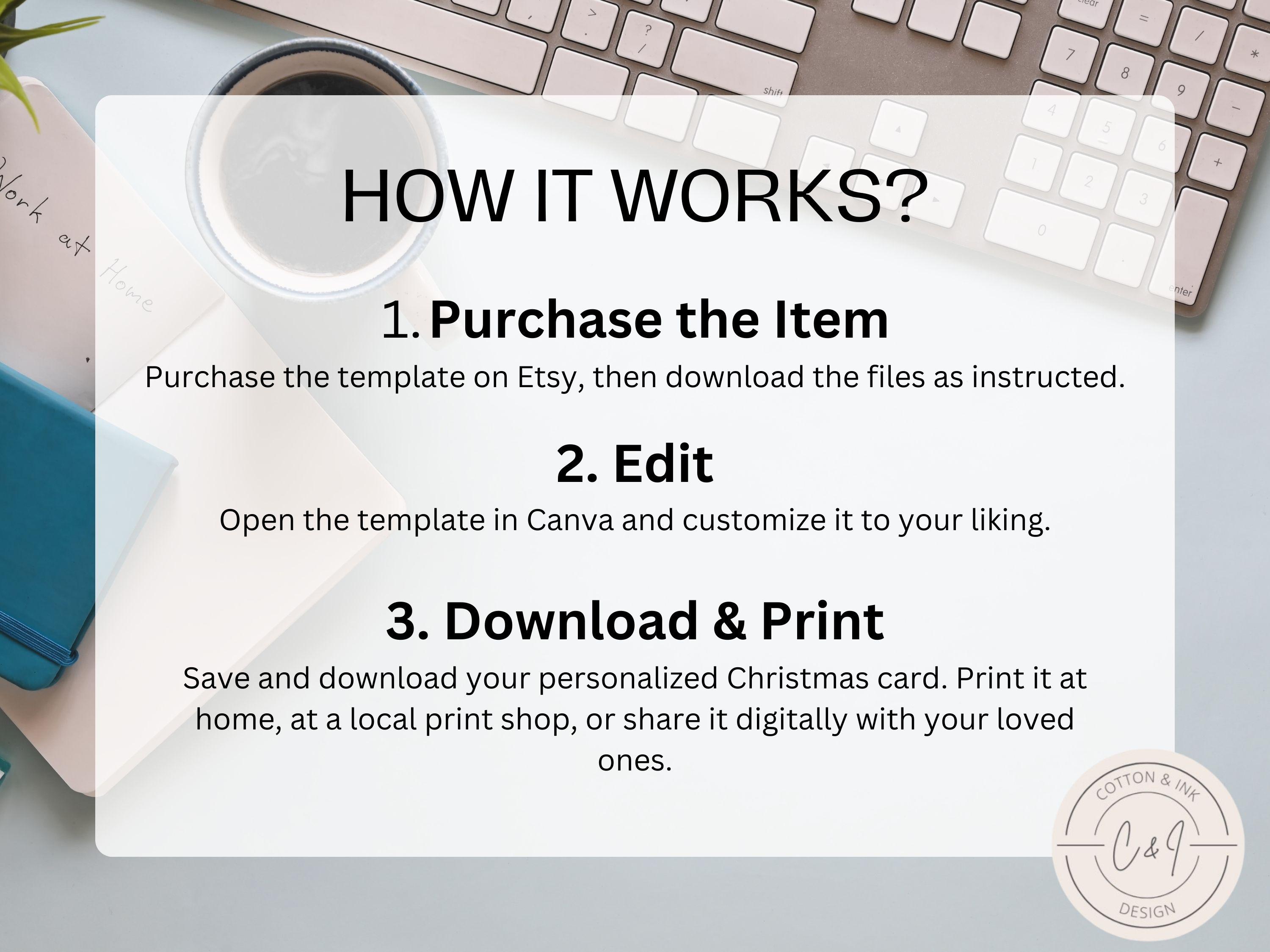 Landscape Menu Template | Editable Canva Design (8.5"x11") - Etsy