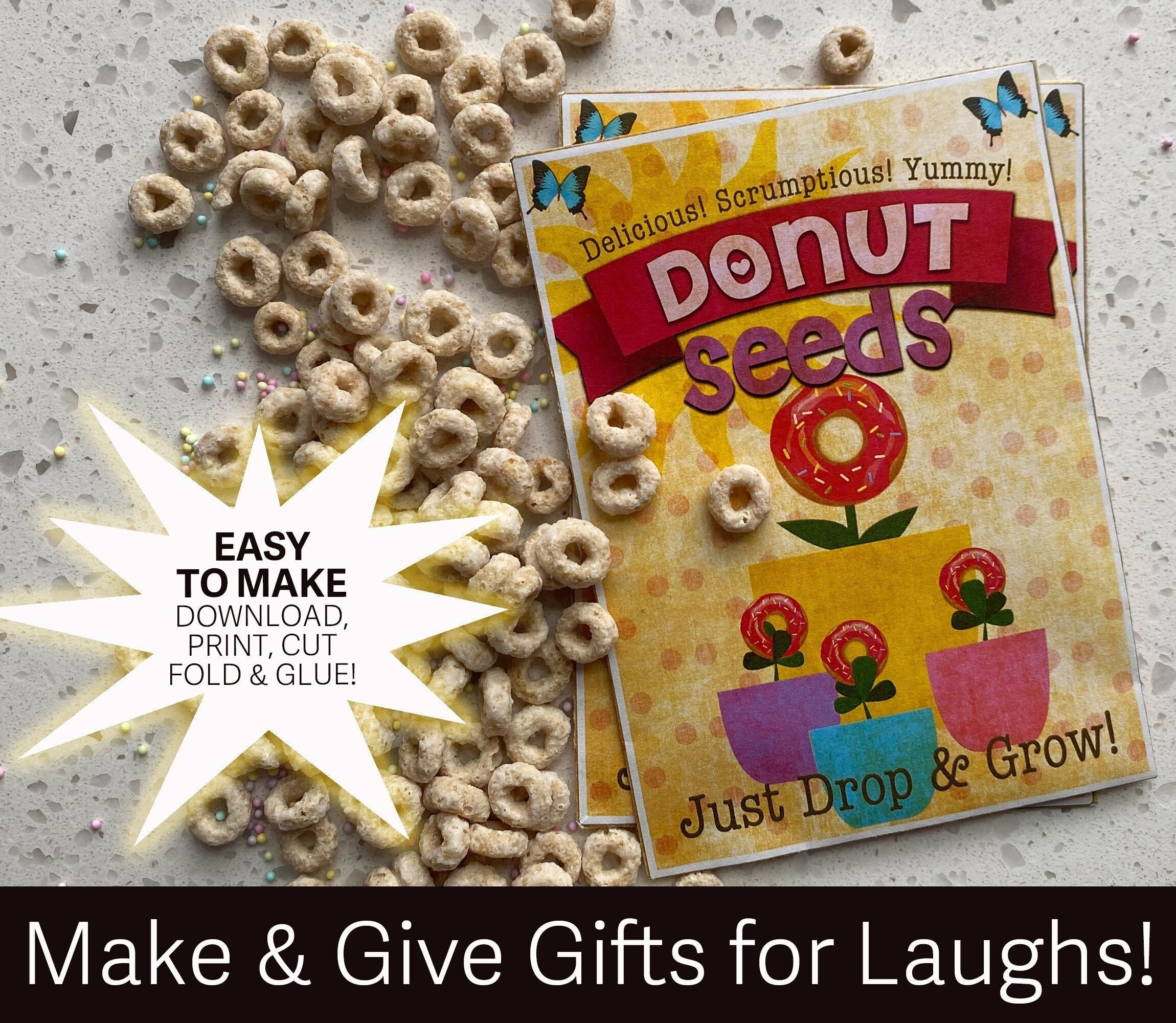 Fun Gift for Kids to Make Unique Gag Gift Easy Class Project Funny Gift ...