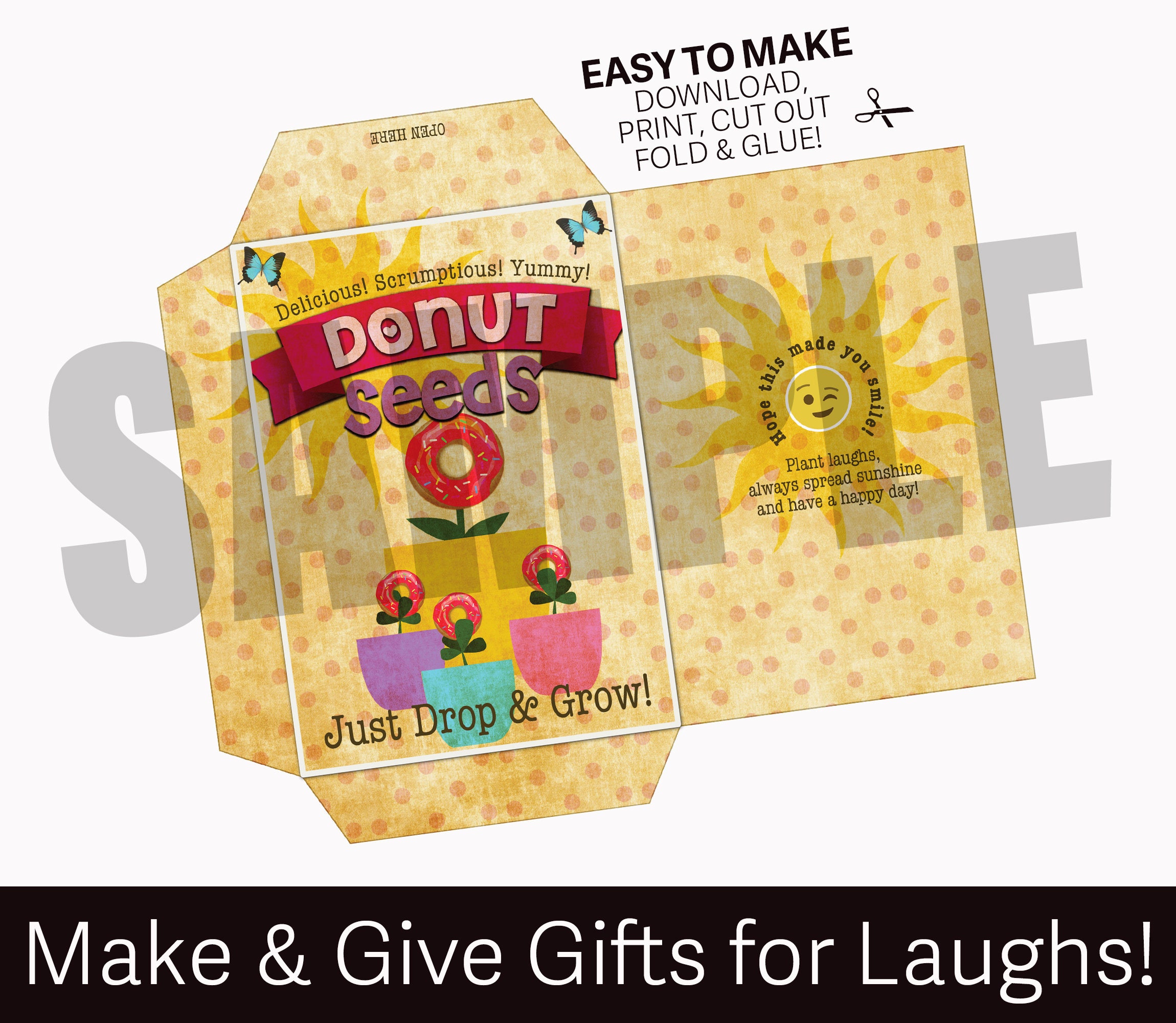 Fun Gift for Kids to Make Unique Gag Gift Easy Class Project Funny Gift ...