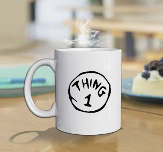 Thing 1 & Thing 2 Layered SVG Easy Iron on Costume With Printer Use ...