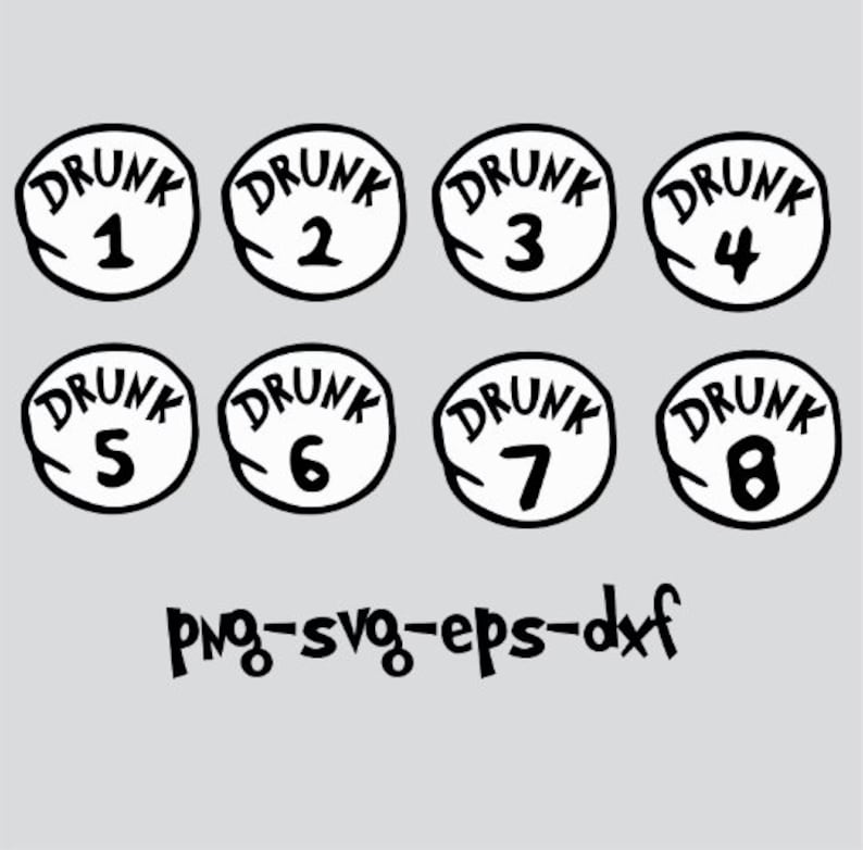Drunk 1 Svg, Drunk 2 Svg, St. Patricks Day Svg, Thing 1, Thing 2. Svg ...