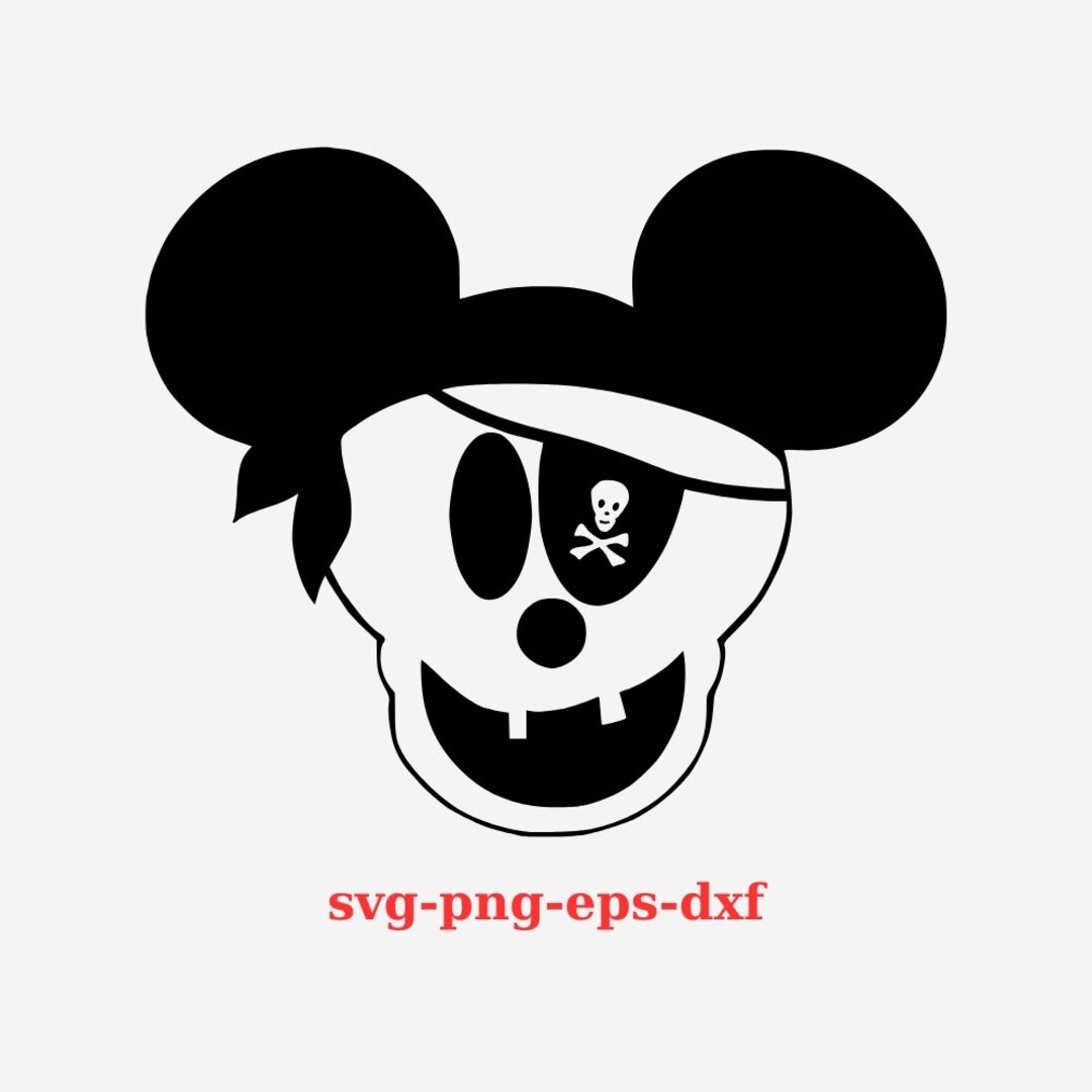 Mickey Pirates 2024 Svg, Pirates Svg, Magical Kingdom Svg,mouse Pirates ...