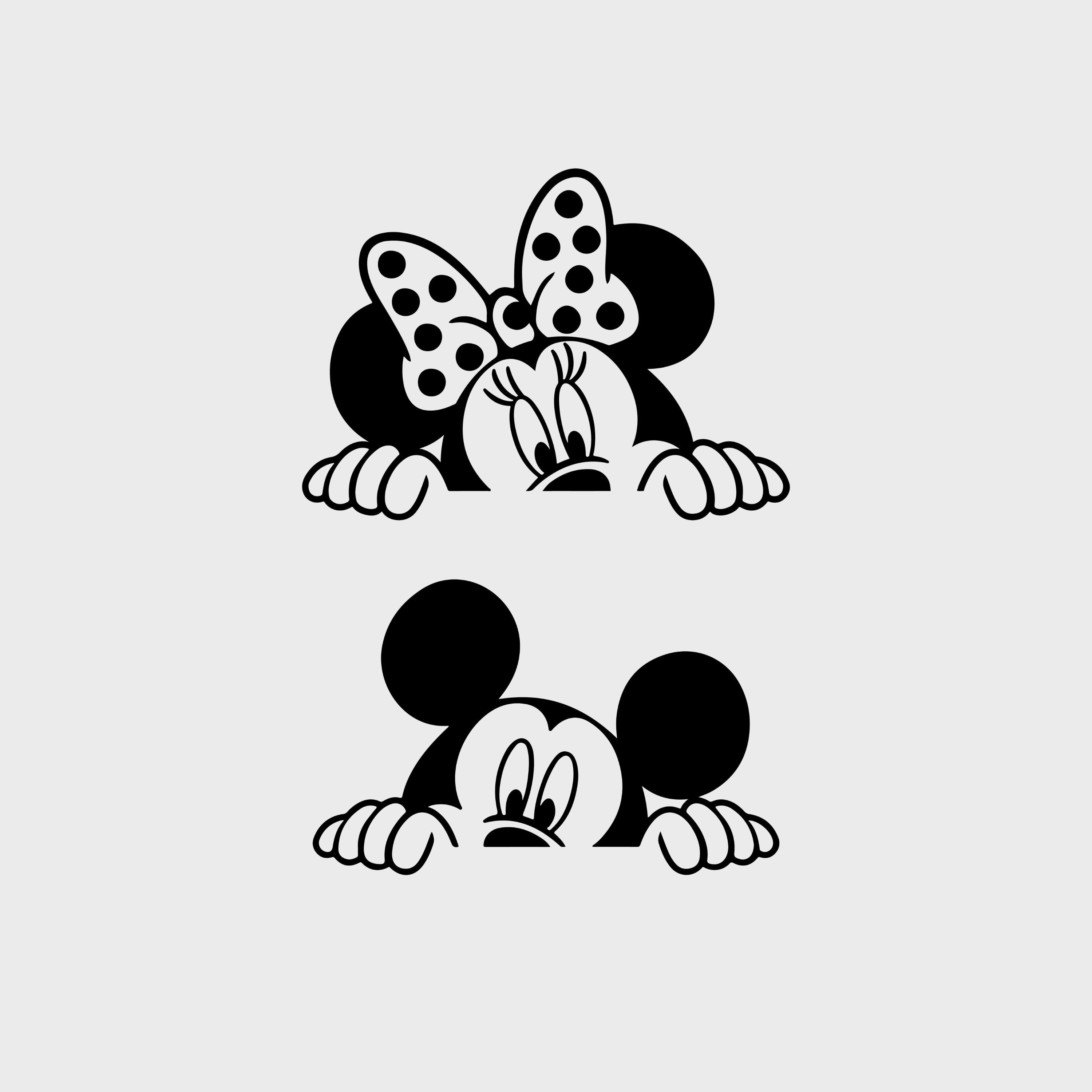 Peeking Svg, Mouse Face Svg, Mouse Svg, Family Birthday Party Svg, Kids ...
