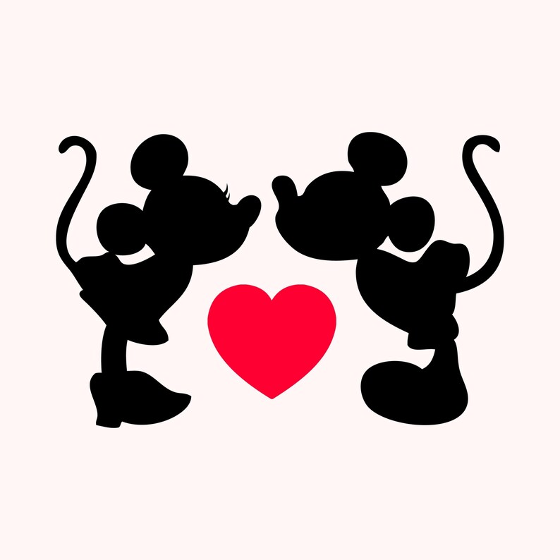 Love Svg, Mouse Couple SVG, Valentines Day SVG - Etsy