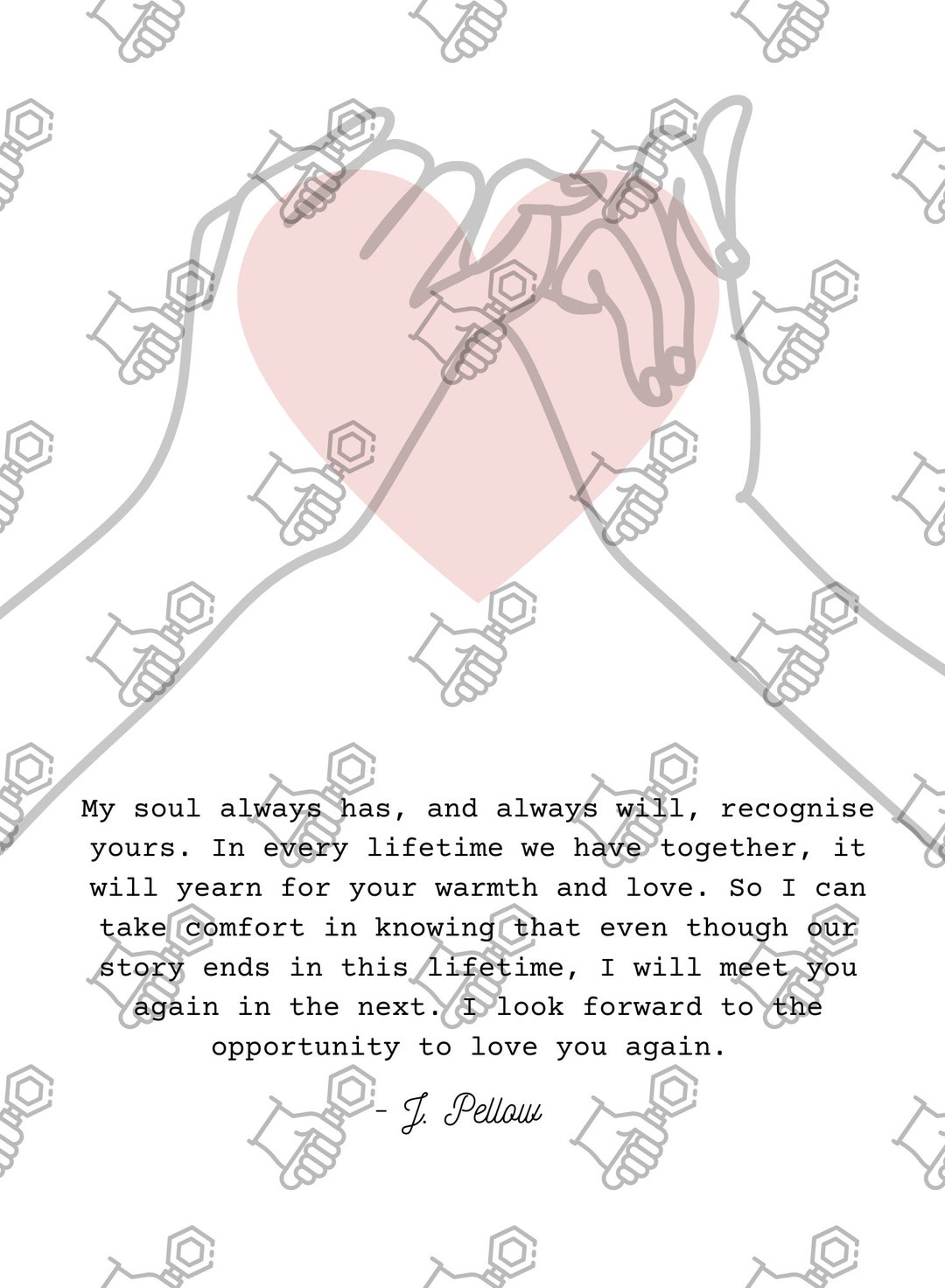 Poetry: Sapphic Queer Lesbian Poem Canvas Digital Print About Moving On ...